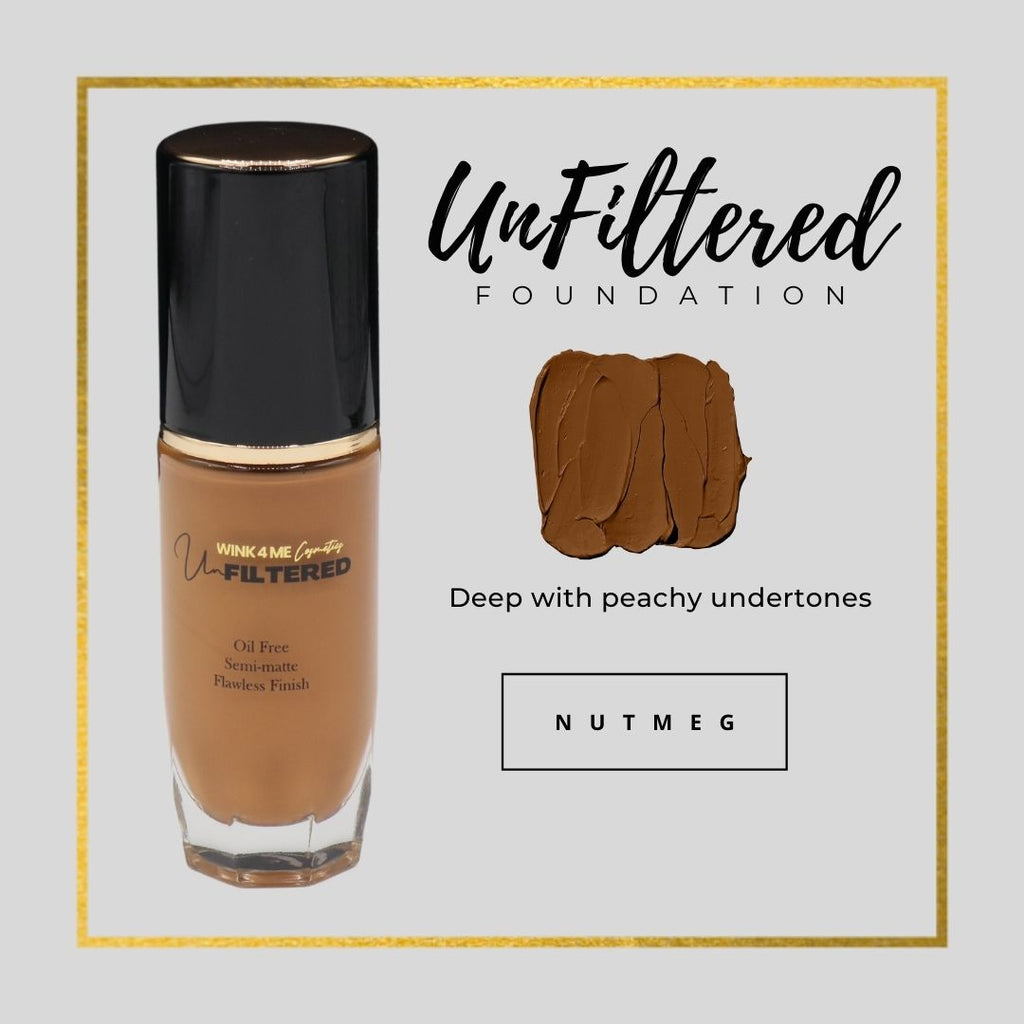 NUTMEG Unfiltered Foundation – Wink4Me Cosmetics